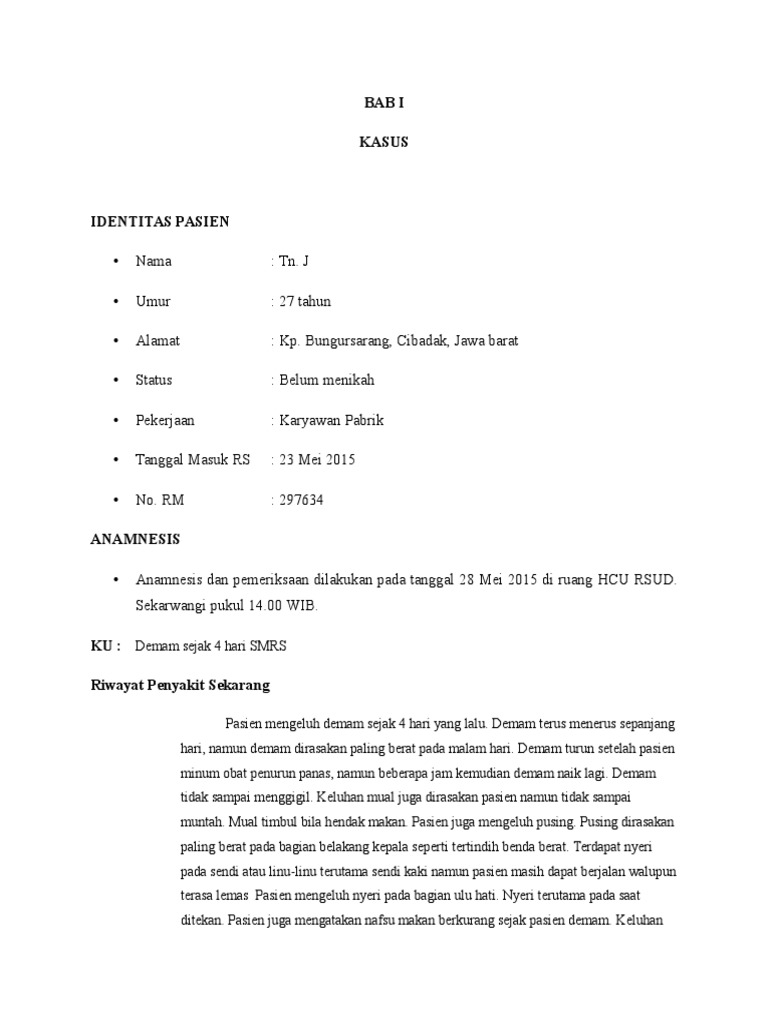 Laporan Kasus DSS | PDF
