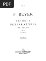 Beyer Op.101 - Metodo Pianoforte Beyer | PDF
