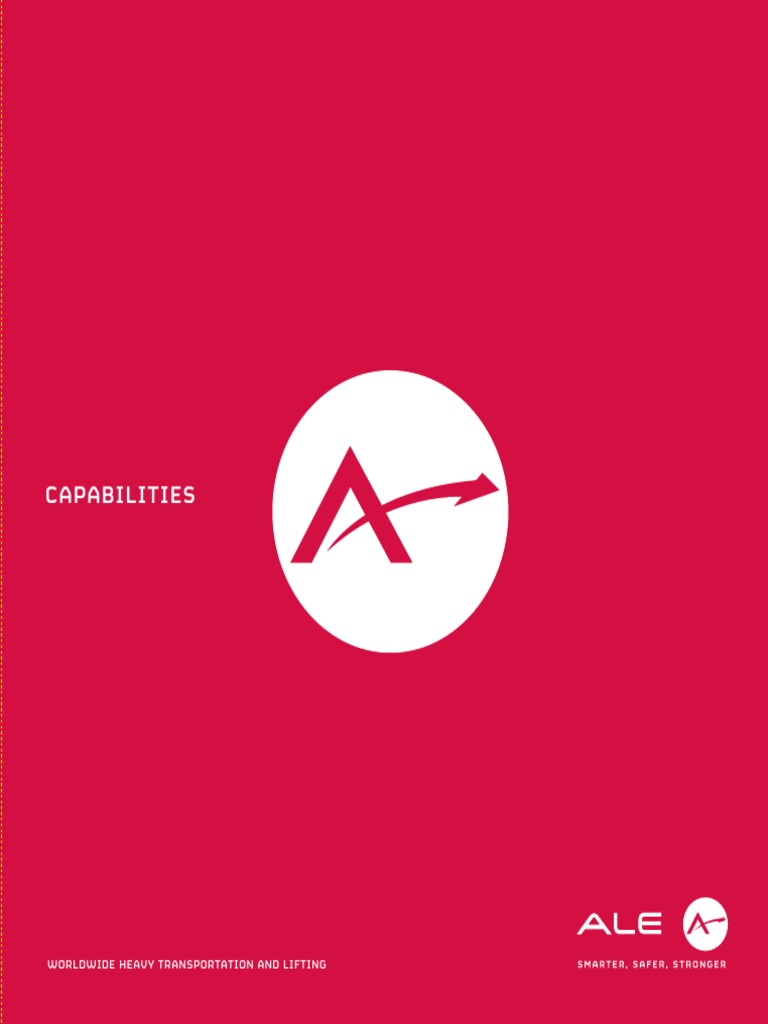 ALE Capabilities Brochure FV | PDF | Crane (Machine) | Ships