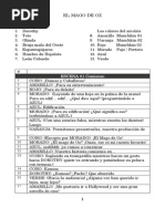 El Mago de Oz -guion teatro infantil | Wizard Of Oz (Personaje) | León