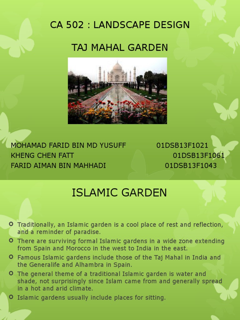 The Garden of Paradise: Analyzing the Layout, Design, and Symbolic ...