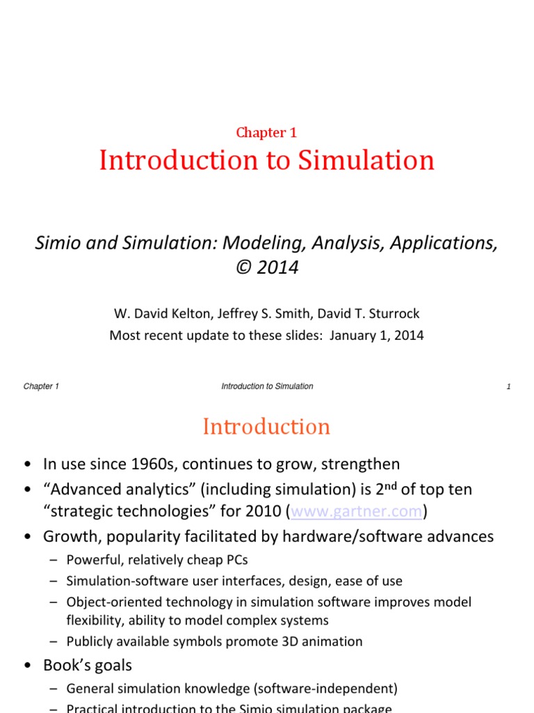 Simio and Simulation | PDF | Simulation | Systems Science