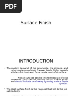 Complete Surface Finish Chart, Symbols & Roughness Conversion Tables | PDF