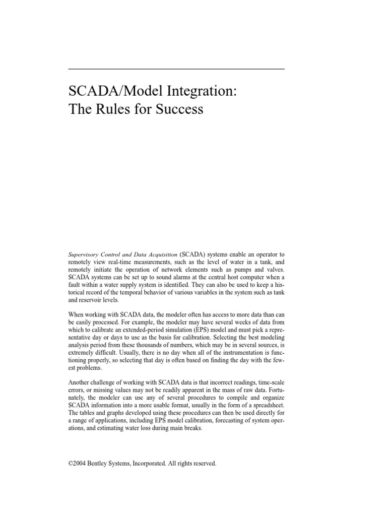 SCADA Integration Whitepaper | PDF | Scada | Instrumentation