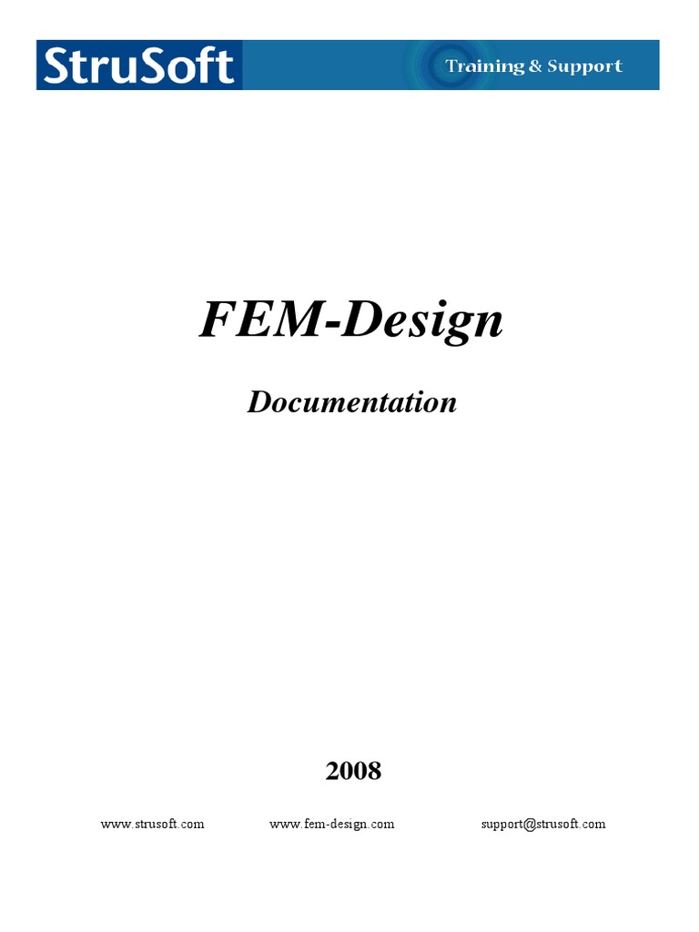 FEM-Design Basic Training Documentation 8 | PDF | Microsoft Excel ...
