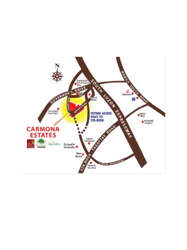 Carmona Estates Map | PDF