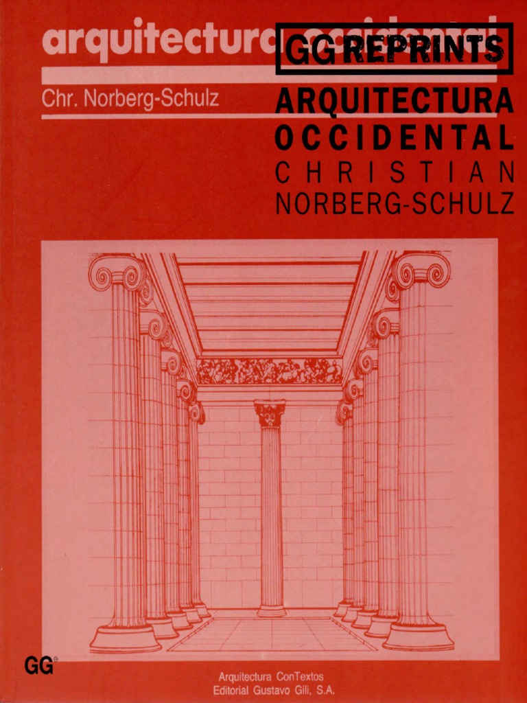 01 - Arquitectura Occidental - Norberg Schulz | PDF