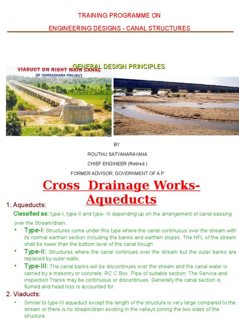 Aqueduct introduction | Canal | Drainage Basin