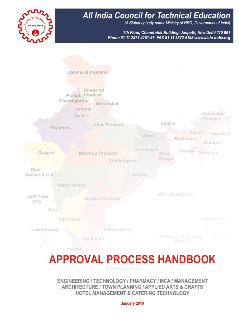 Approval Process Handbook Jan 2010 | PDF