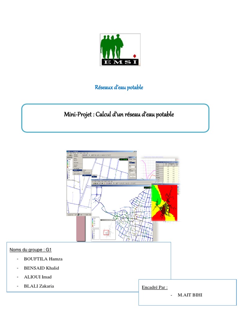 Mini Projet Aep PDF | PDF | Pompe | Génie chimique