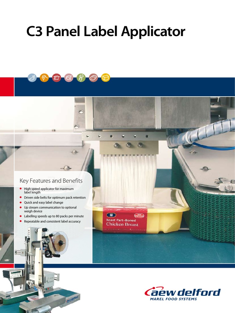 C3 Panel Label Applicator: Key Features and Benefits | PDF | Equipment ...