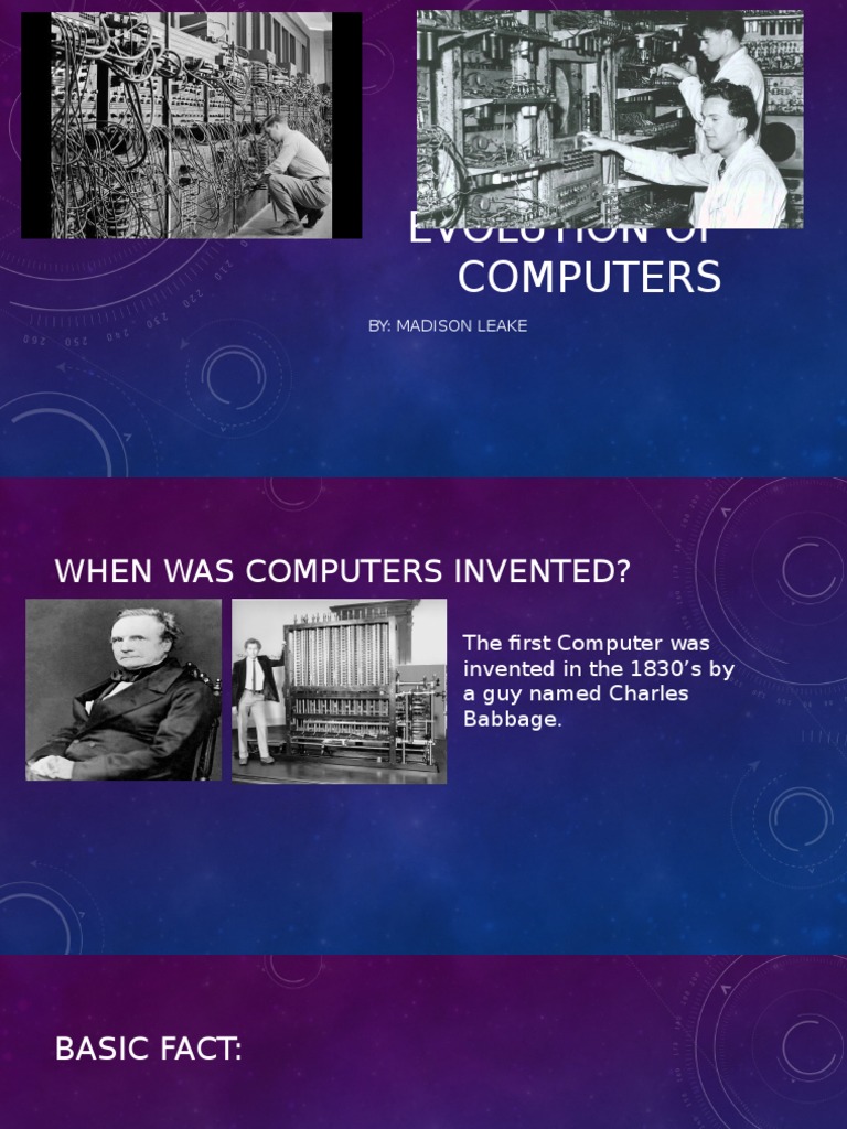 Evolution of Computers | PDF | Integrated Circuit | Microprocessor