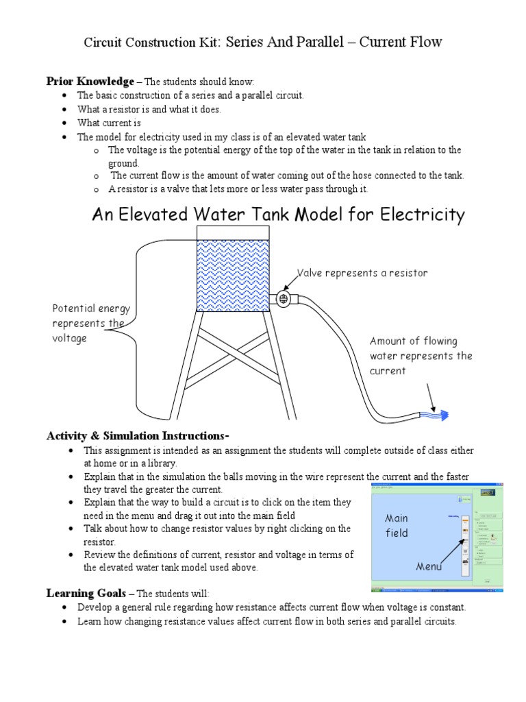 CCK Serries & Parallel Current Flow | PDF | Series And Parallel ...