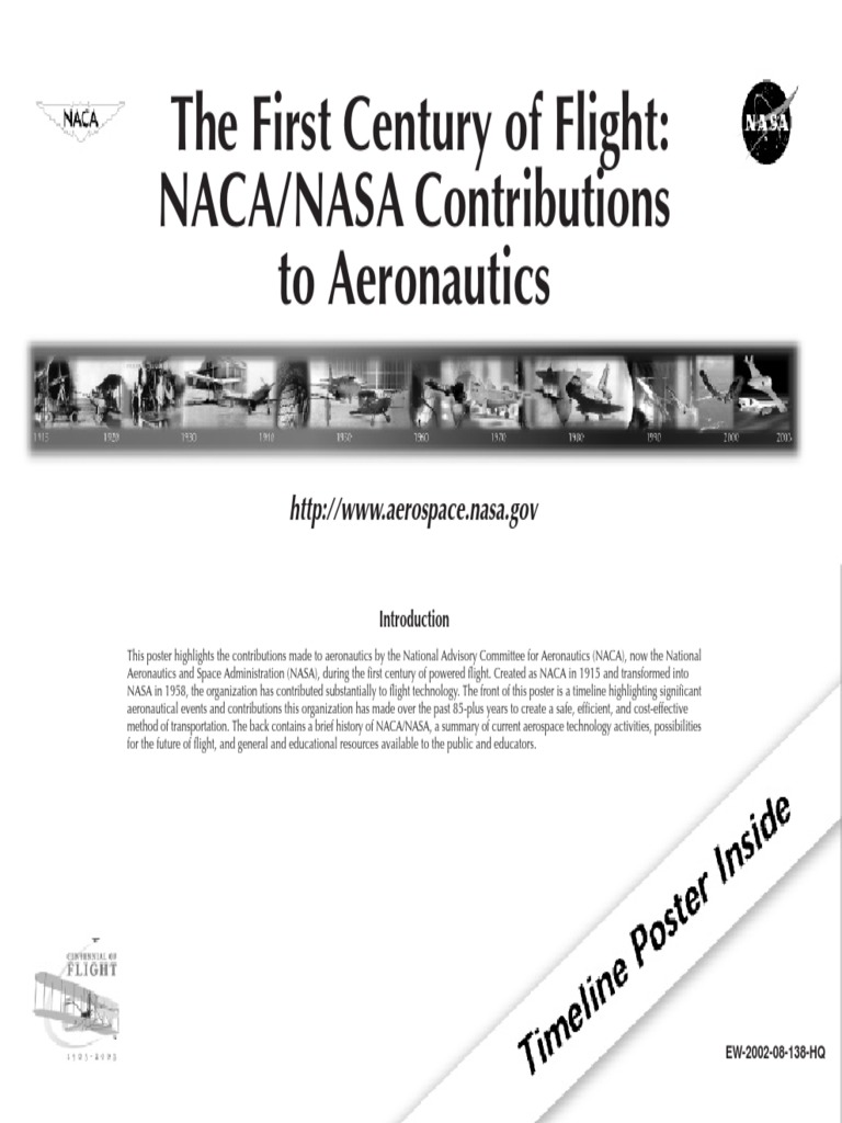 The First Century of Flight: NACA/NASA Contributions To Aeronautics ...