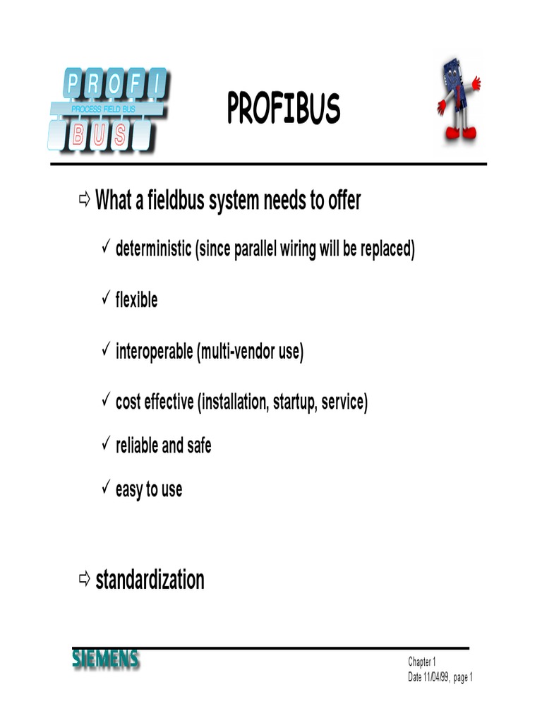 Profibus Lucidi | PDF | Osi Model | Communications Protocols