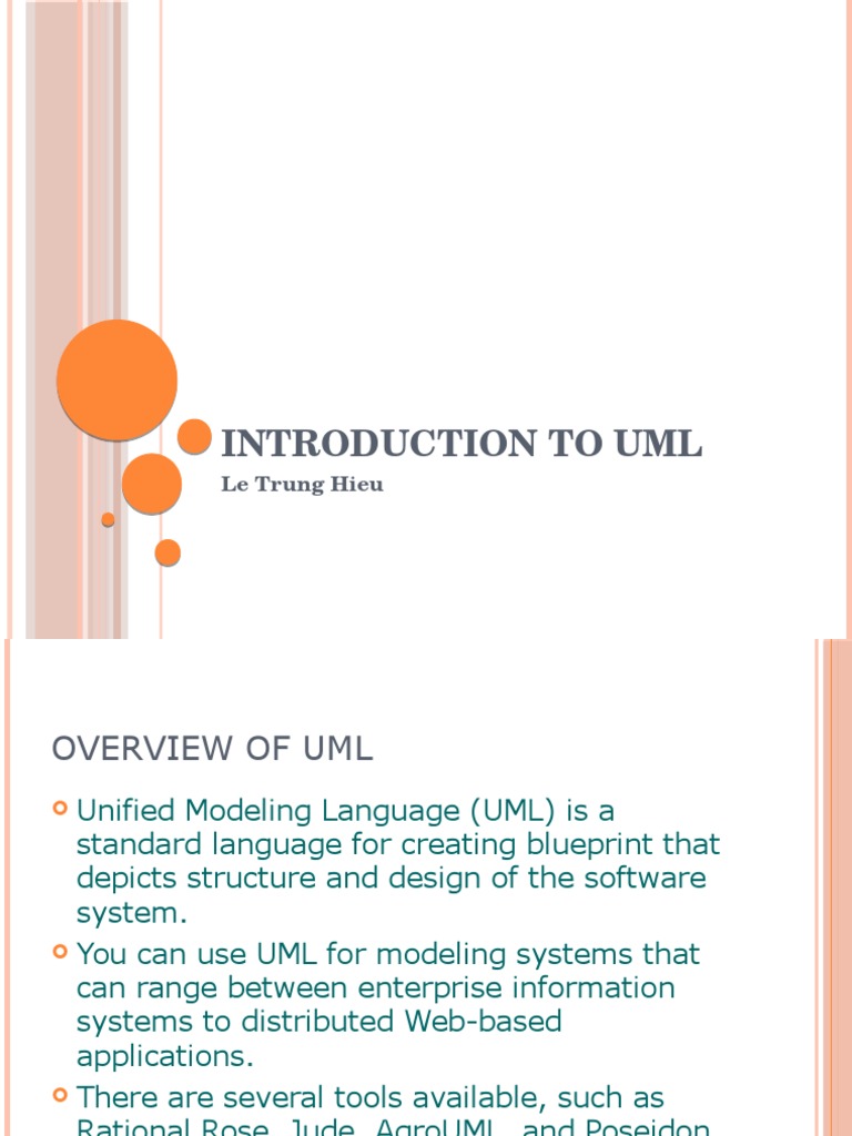 Chappter 2 Introduction To Uml Pdf Unified Modeling Language Class Computer Programming