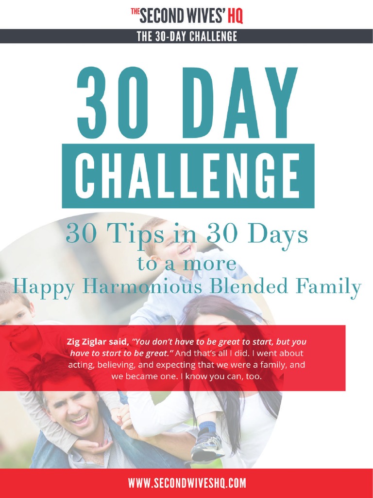 Second Wives Guide New Zealand 30 Tips in 30 Days | PDF | Stepfamily