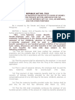 Compressed Workweek Guidelines DOLE 2004 | PDF | Working Time | Overtime