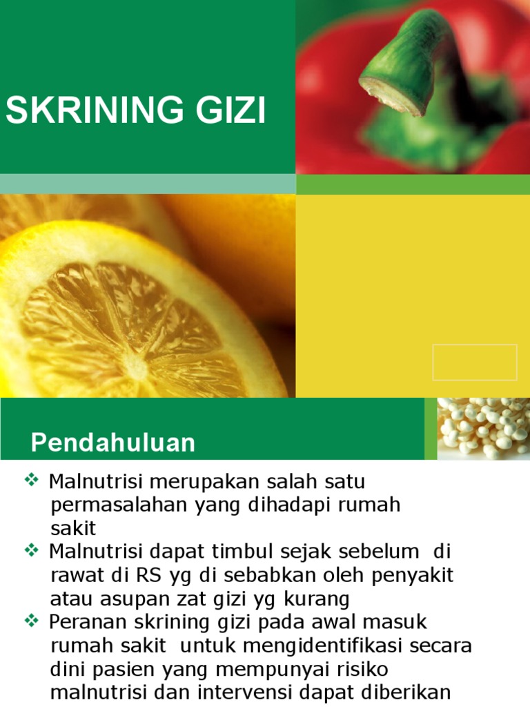 Skrining Gizi | PDF