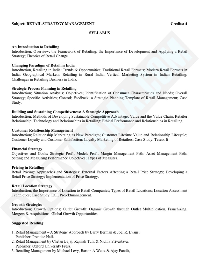 Retail Strategy Management | PDF | Target Corporation | Retail