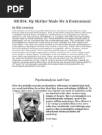 Freudian Psychoanalytical Perspective of The Little Hans Case Study (B ...
