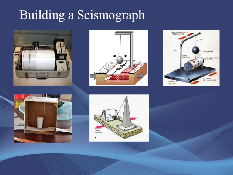 How to Build a Seismograph | PDF