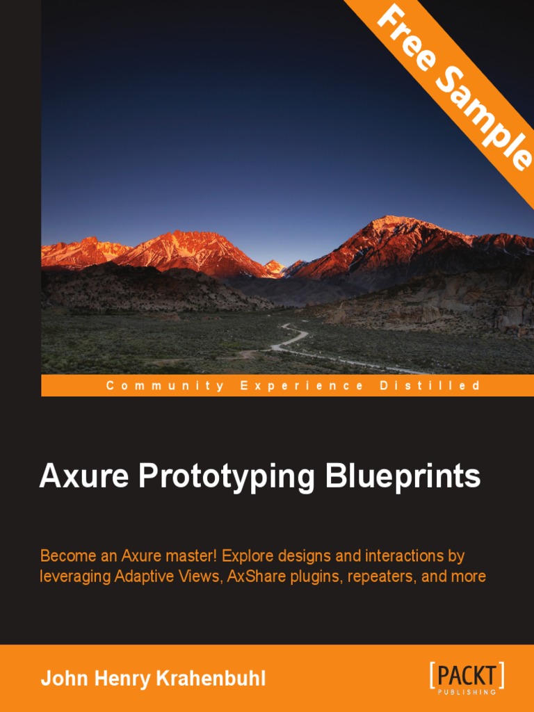 Axure Prototyping Blueprints - Sample Chapter | Download Free PDF ...