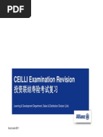 PCEIA & CEILLI Exam Overview | PDF | Insurance | Life Insurance