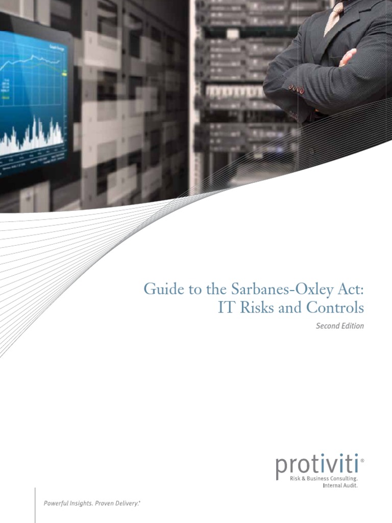 Guide To SOX IT Risks Controls Protiviti | PDF | Cobit | Business Process