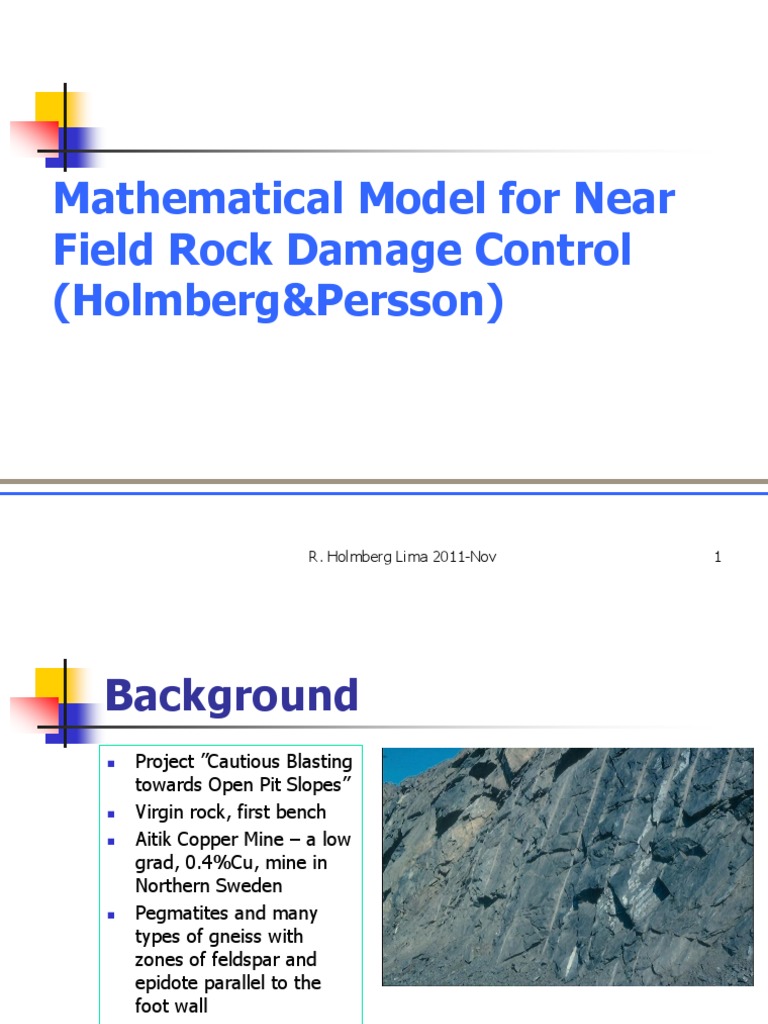 Modelo Matemático Holmberg & Pearson | PDF