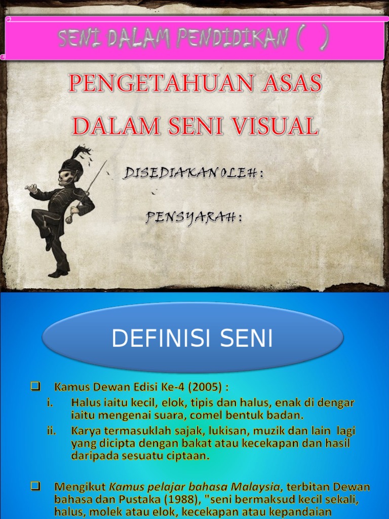 Pengetahuan Asas Dalam Seni Visual | PDF