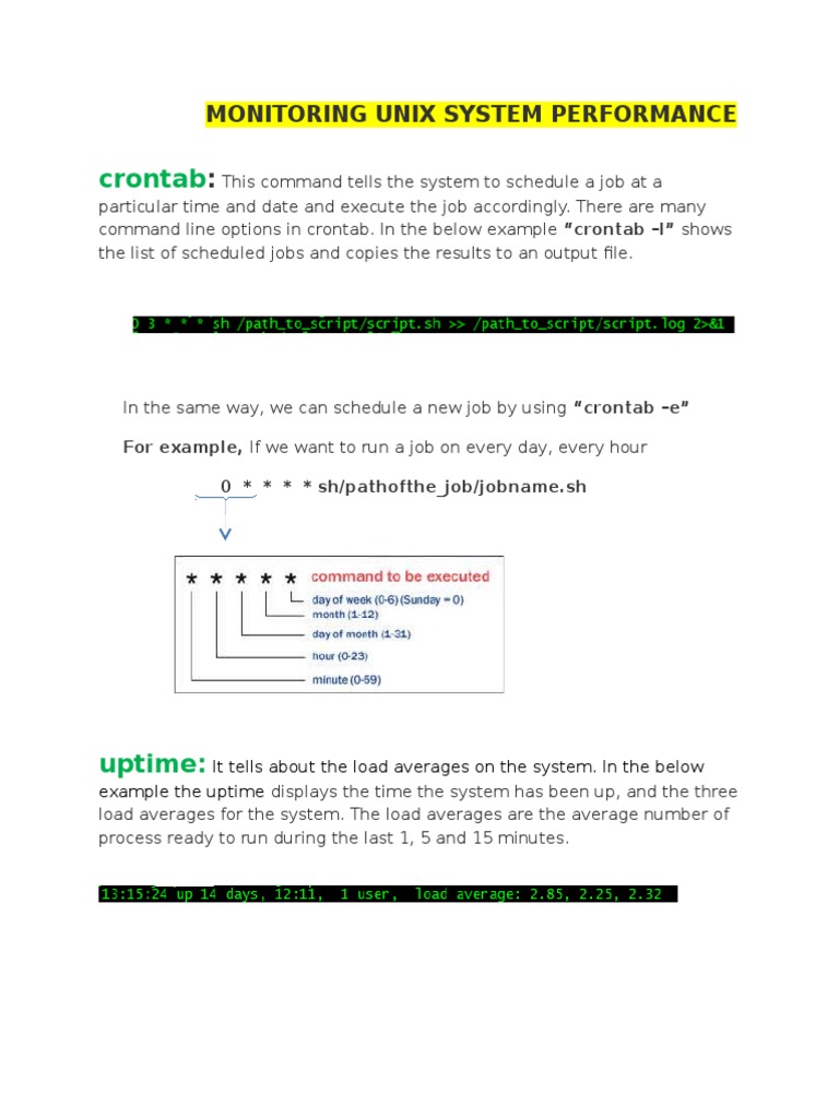Unix System Performance | PDF | Input/Output | Computer Hardware