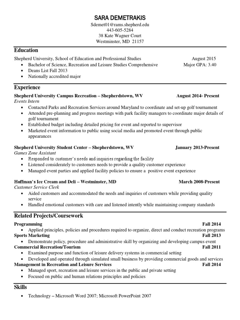 Updated Resume | PDF | Business