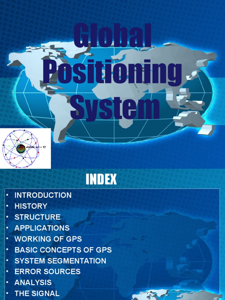 GPS System | PDF | Global Positioning System | Satellite