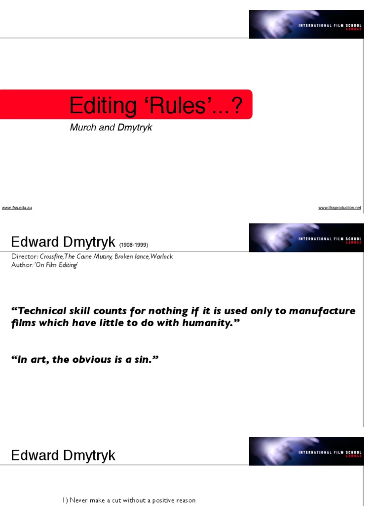 Editing Rules | PDF