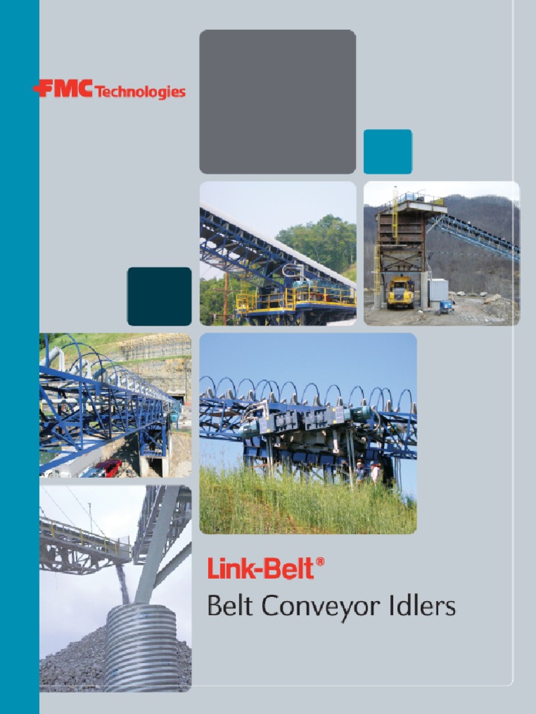 FMC Technologies Link-Belt Belt Idler Conveyors PDF | PDF | Belt (Mechanical) | Galvanization