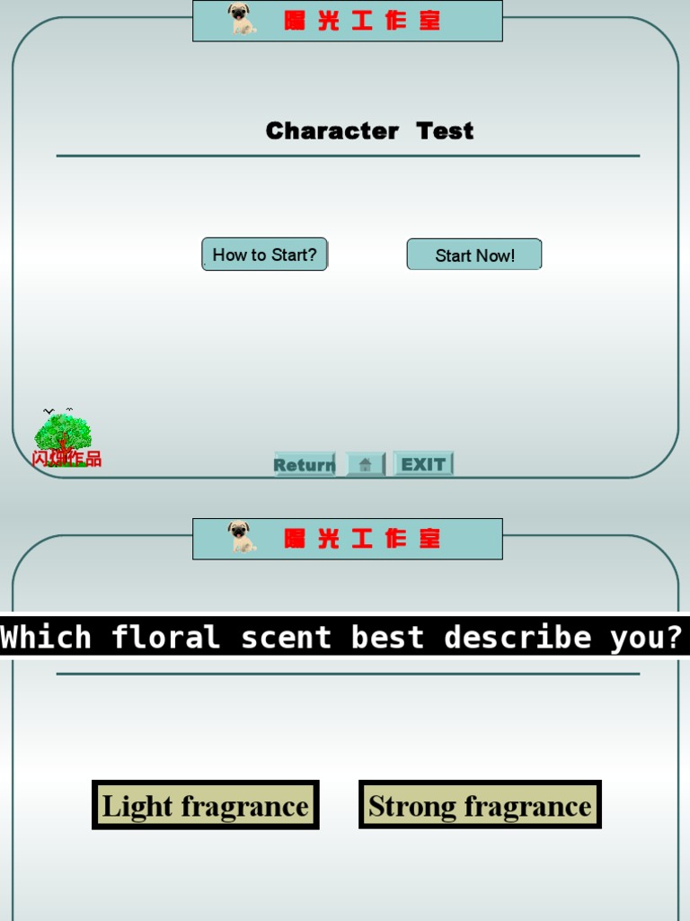 Character Analysis English Version | PDF | Odor