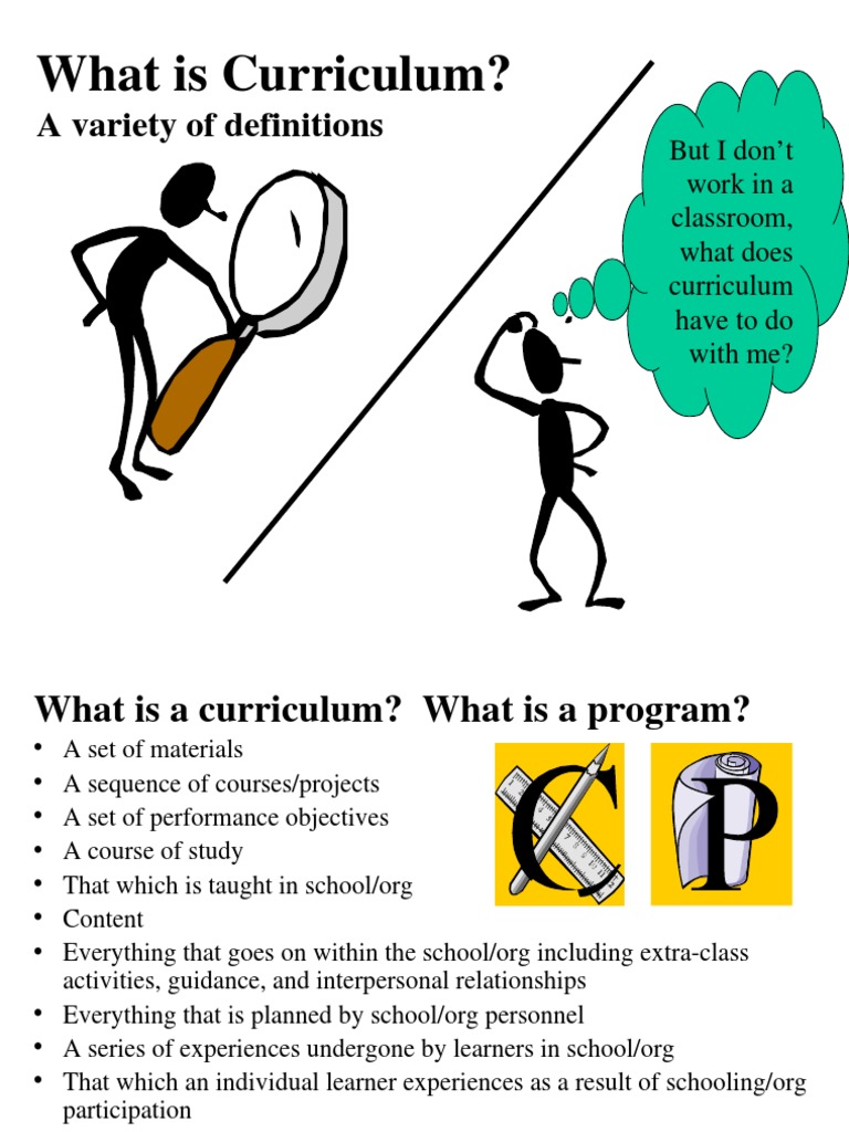 Curriculum Definition | PDF | Curriculum | Educational Assessment