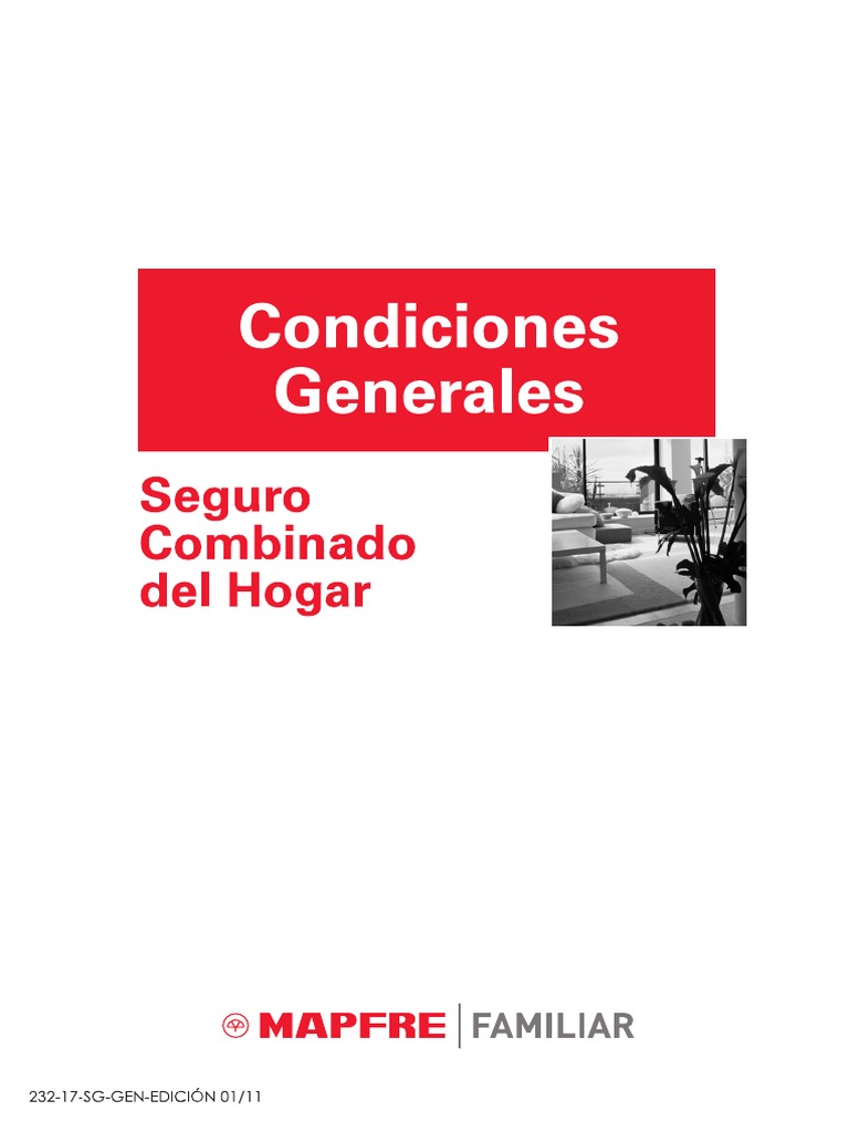 Condiciones Generales Seguro | PDF | Póliza de seguros | Seguro
