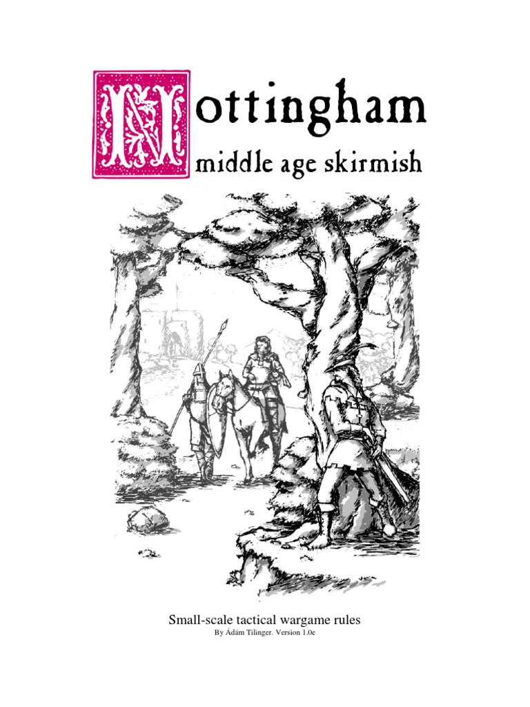 Nottingham - Middle Age Skirmish | PDF | Leisure | Armed Conflict