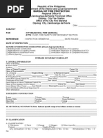 Fire Certificate Application Form | PDF
