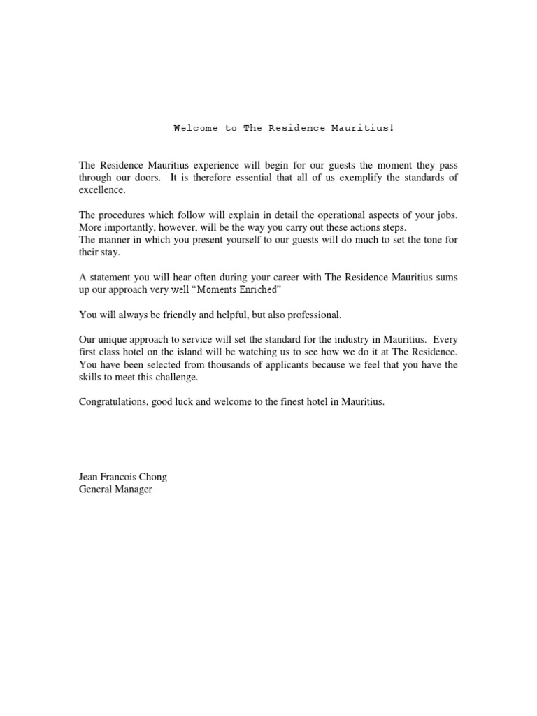 The Bar SOP | PDF | Champagne | Hygiene