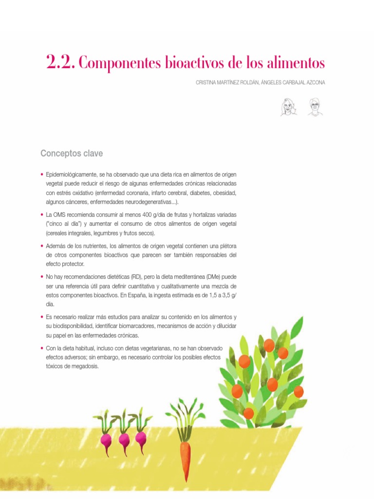 Compuestos Bioactivos | PDF | Antioxidante | Alimentos