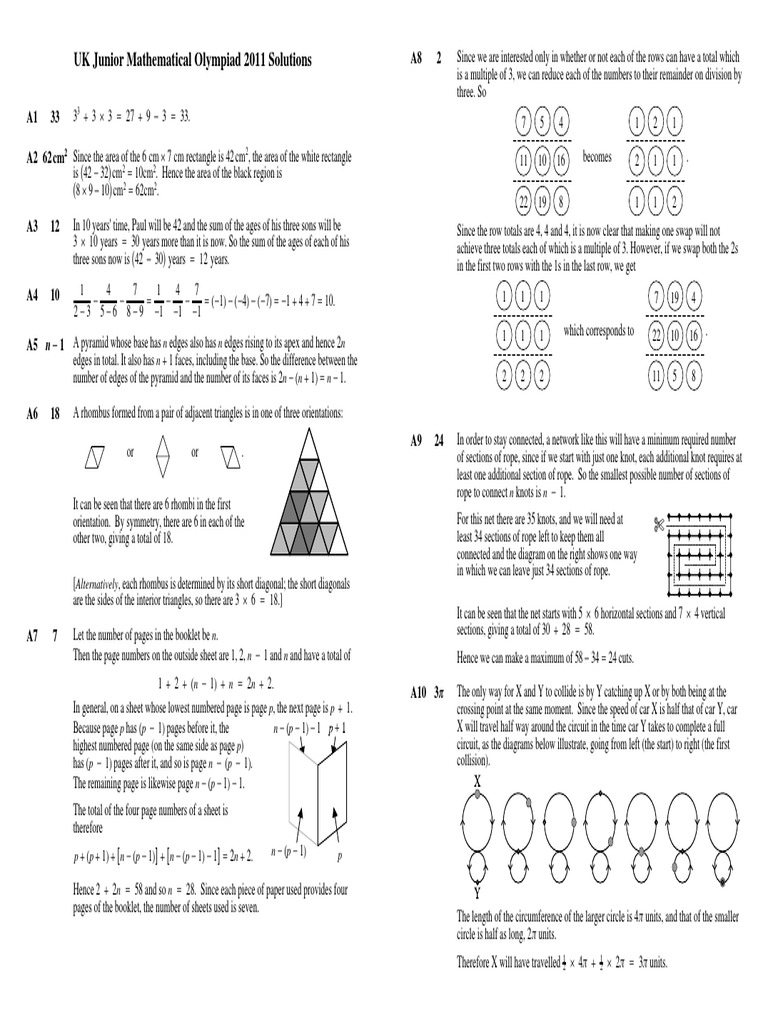 Sol | PDF | Triangle | Integer