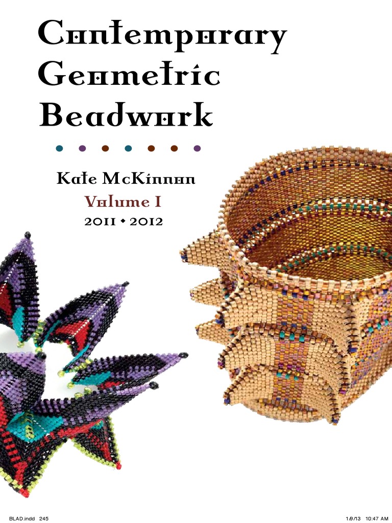 Contemporary Geometric Beadwork Guide | PDF | Beadwork | Books