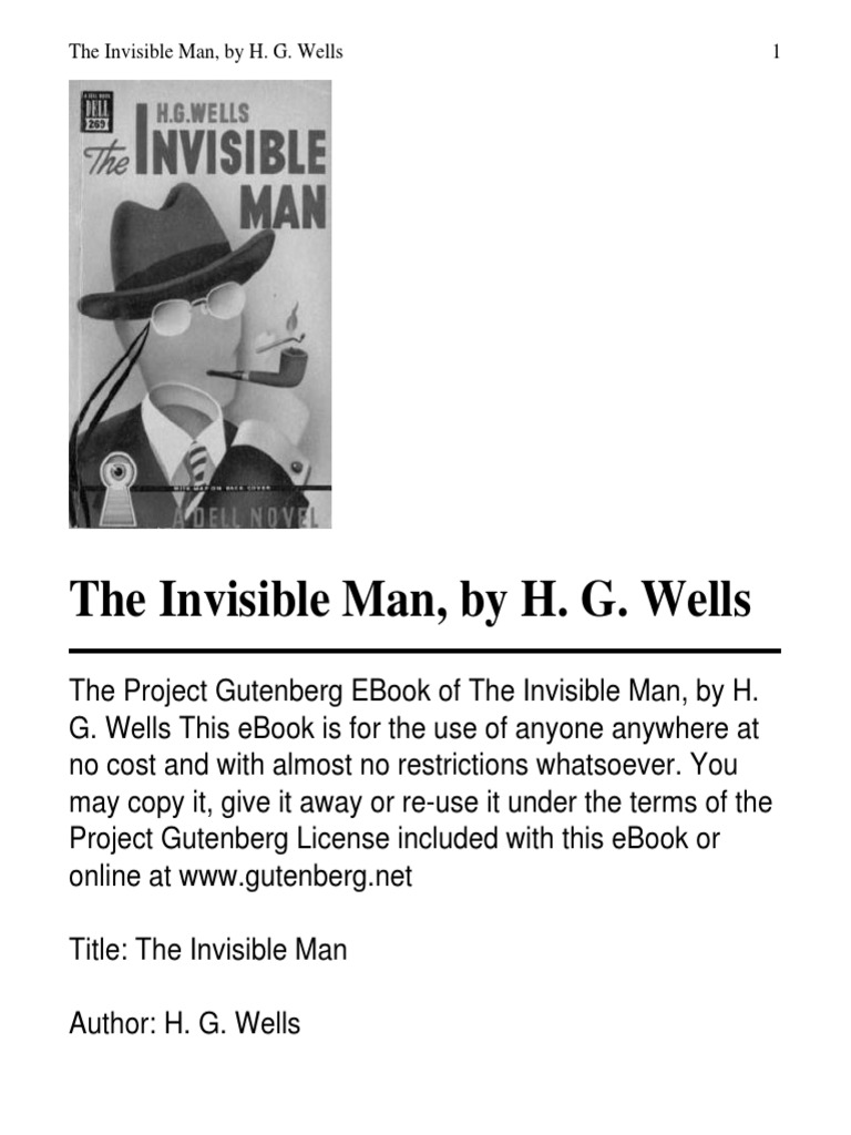 The Invisible Man | PDF | The Invisible Man | Nature