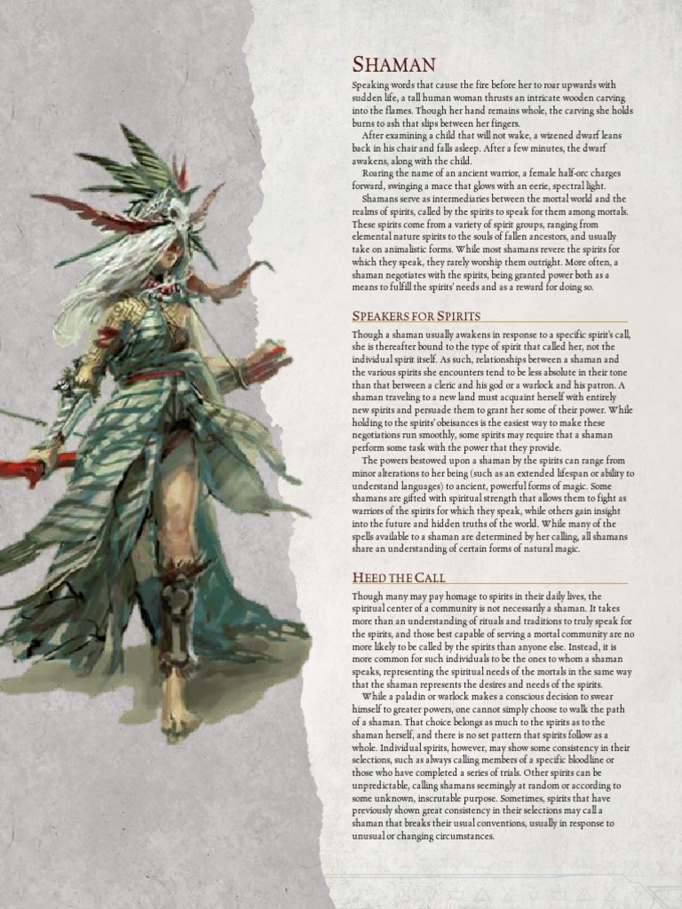 Pathfinder Shaman | PDF | Dream | Shamanism