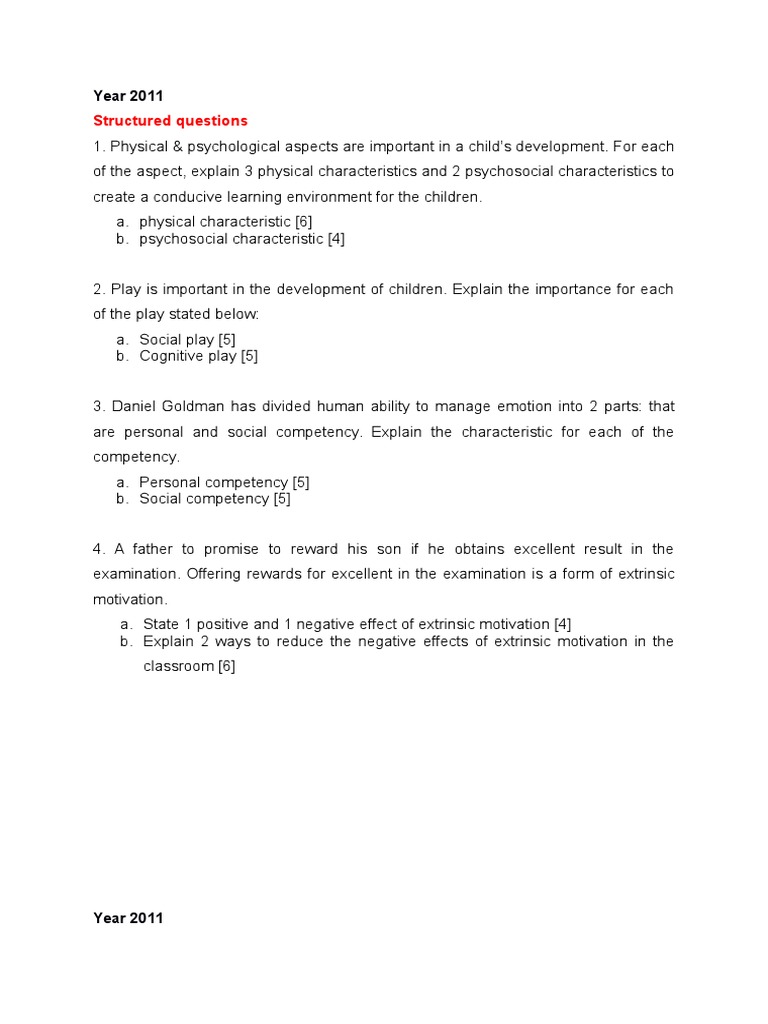 L&L Exam Questions | PDF | Motivation | Motivational