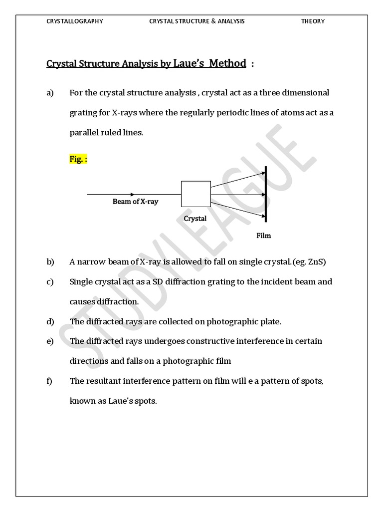 8.crystal Structure Analysis | PDF