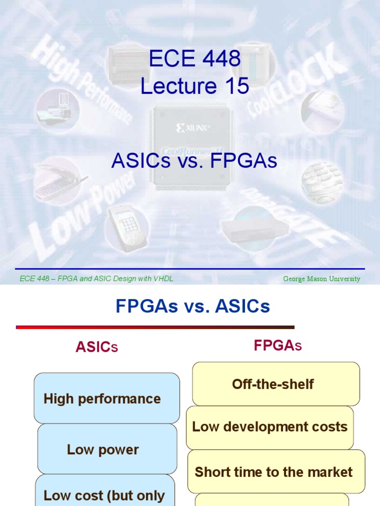 FPGA vs ASIC Design Overview | PDF | Field Programmable Gate Array | Vhdl